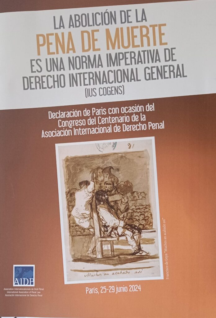 SIGNATURE: ABOLITION OF THE DEATH PENALTY AS A PEREMPTORY NORM OF ...